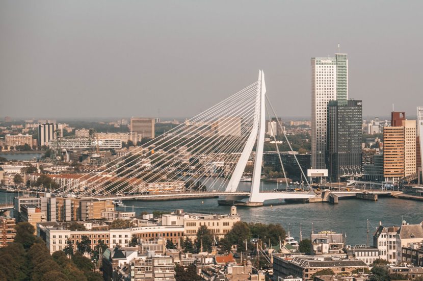Het parcours van de NN Marathon Rotterdam - Wim Groenendijk